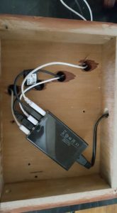 How to Build a Phone Charging Station - Unique Creations By Anita