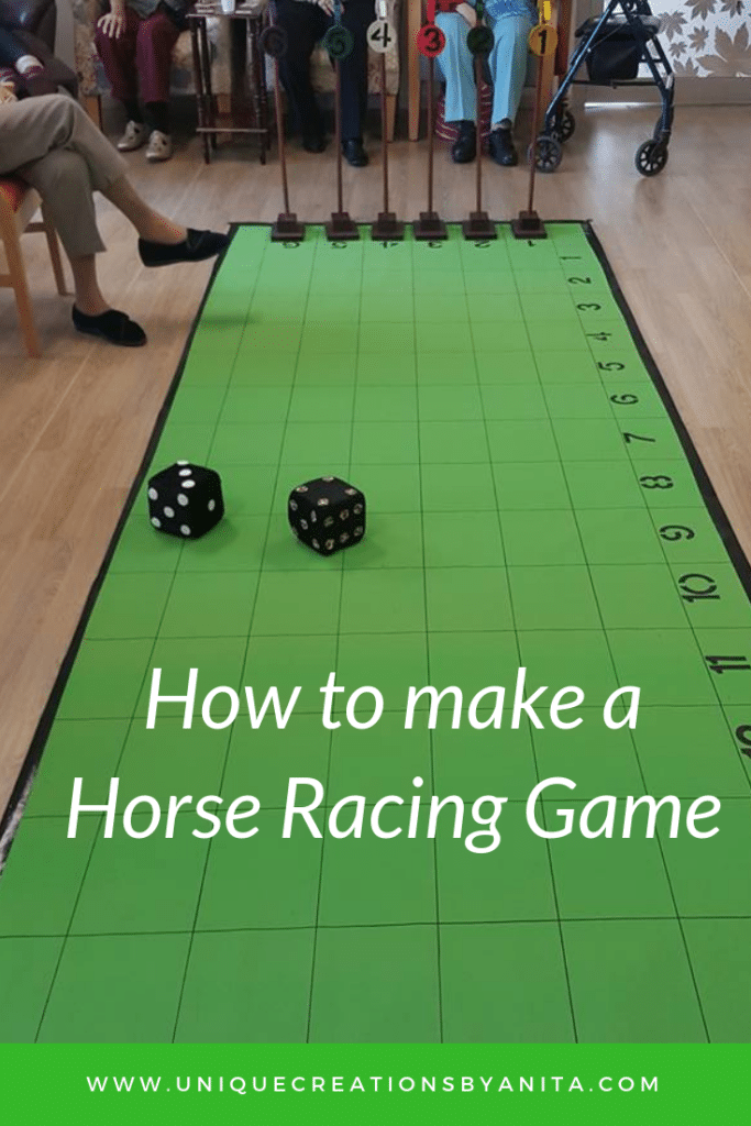 How to make a Horse Racing Game - Unique Creations By Anita