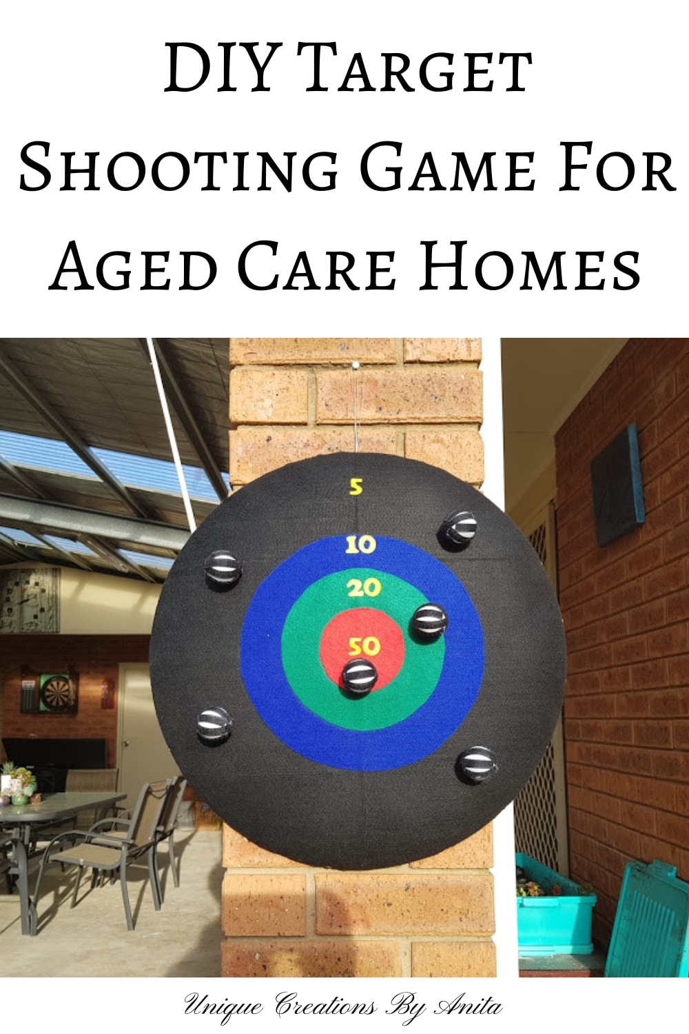 How to Build a Target Shooting Game - Unique Creations By Anita