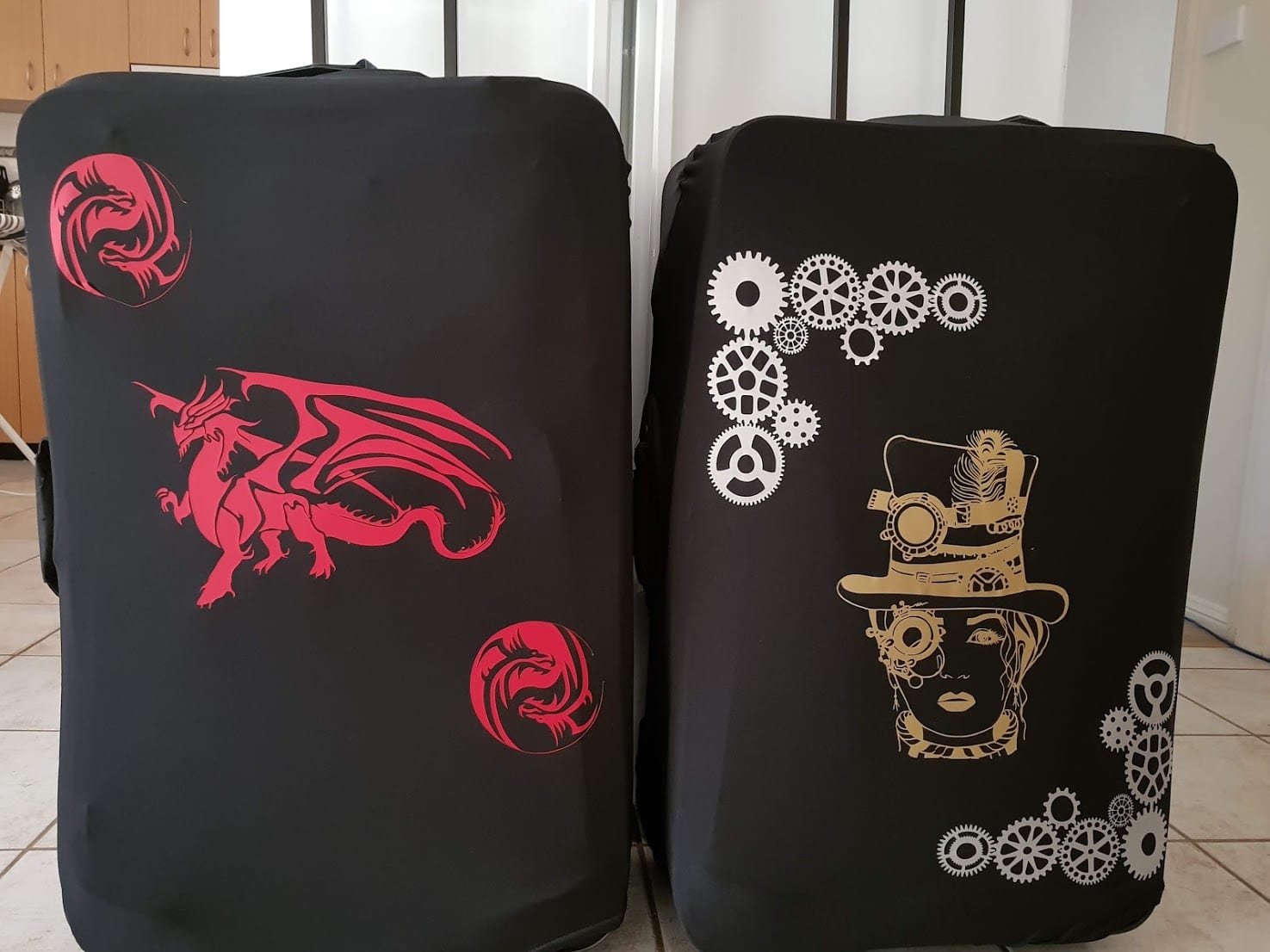 Cricut Custom Suitcase Protectors - Unique Creations By Anita