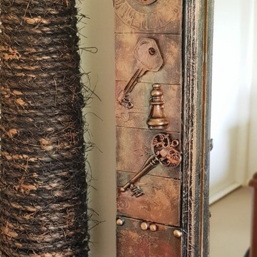 Mixed Media Mirror Makeover - Unique Creations By Anita