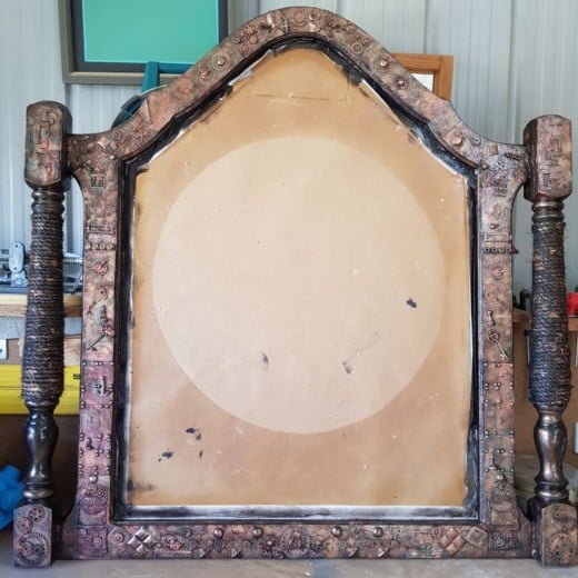 Mixed Media Mirror Makeover - Unique Creations By Anita