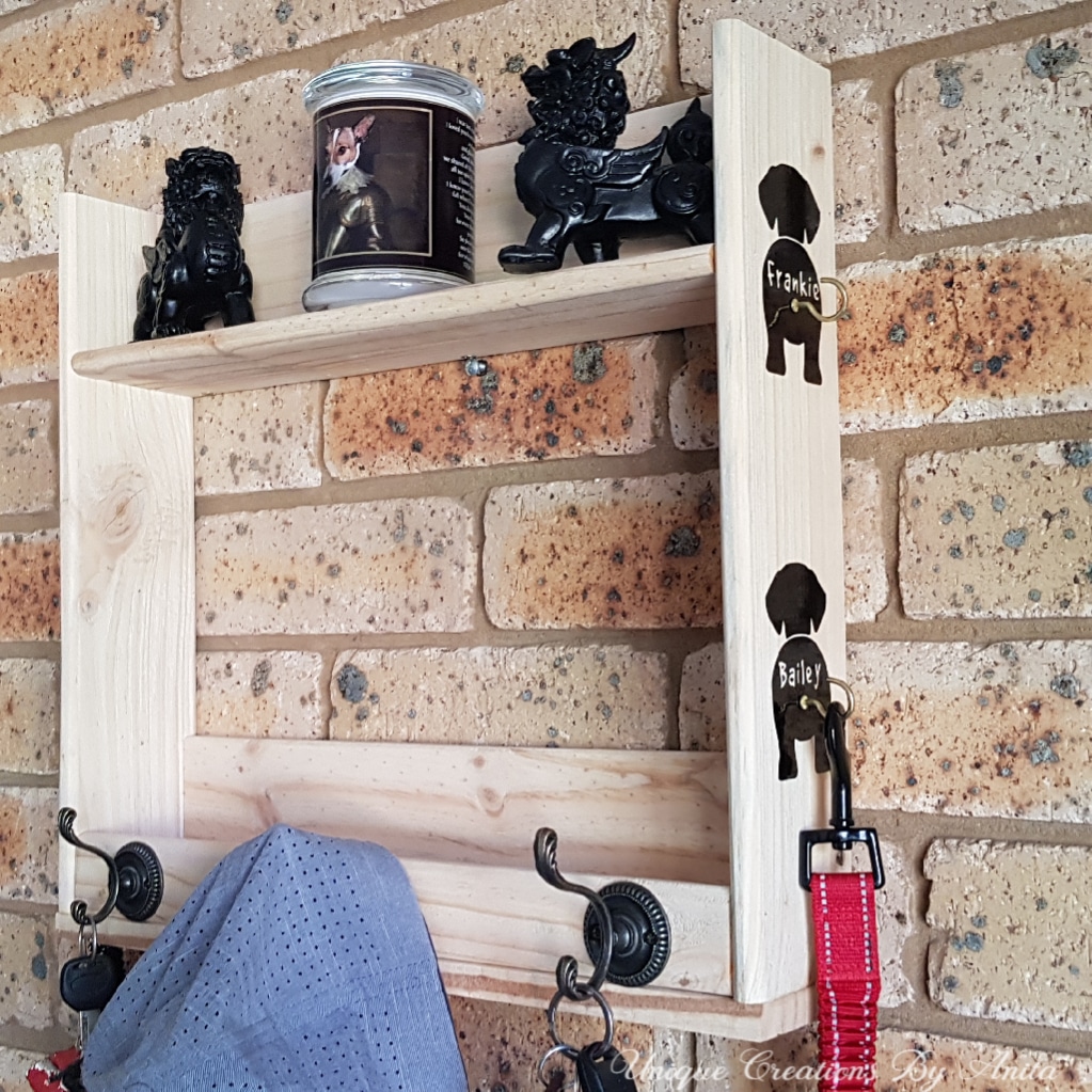 How to Make a Simple Wall Shelf - Unique Creations By Anita