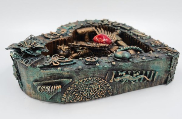 3D Steampunk Heart - Unique Creations By Anita
