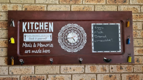 Functional Kitchen Sign - Unique Creations By Anita