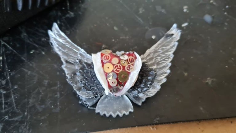 3D Steampunk Heart - Unique Creations By Anita