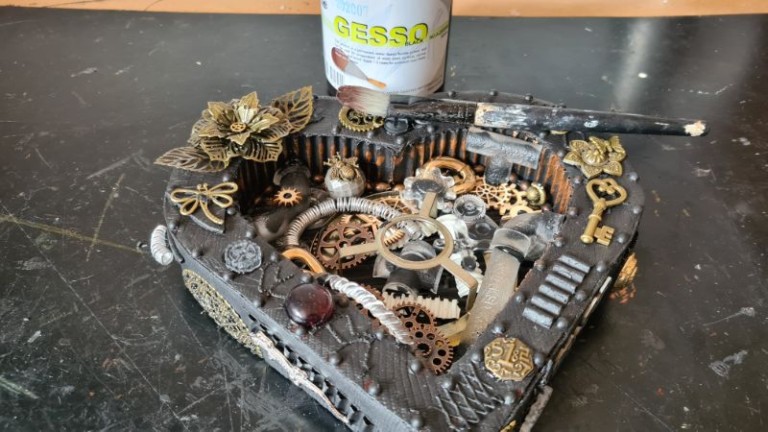 3D Steampunk Heart - Unique Creations By Anita
