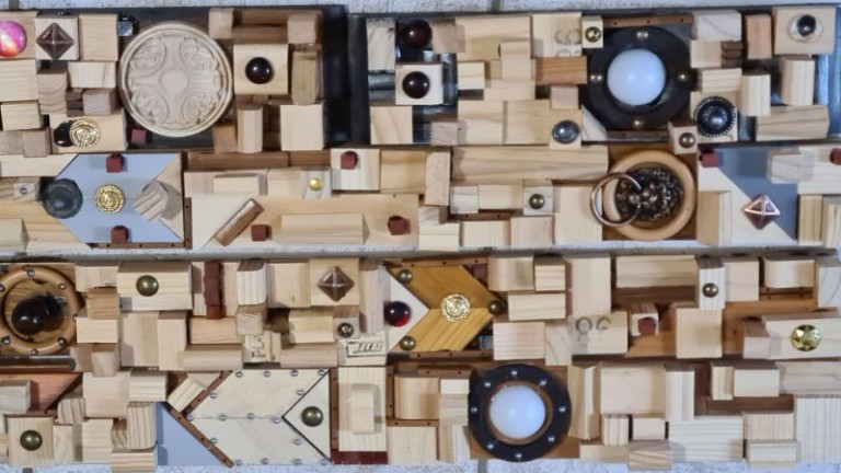 Scrap Wood Wall Art - Unique Creations By Anita