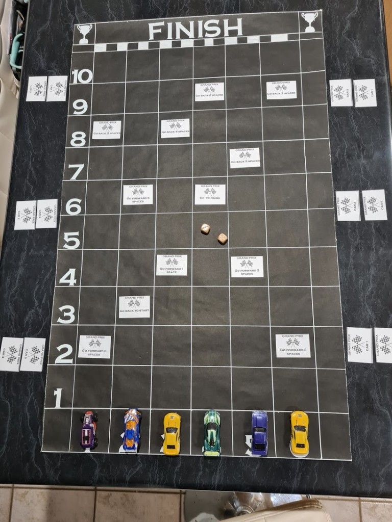 How to make a Car Racing Game - Unique Creations By Anita