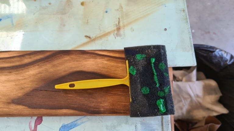 Colourful Shou Sugi Ban Wall Art - Unique Creations By Anita