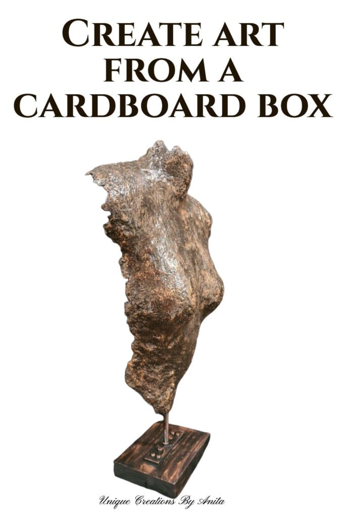 How to make a cardboard bust - Unique Creations By Anita