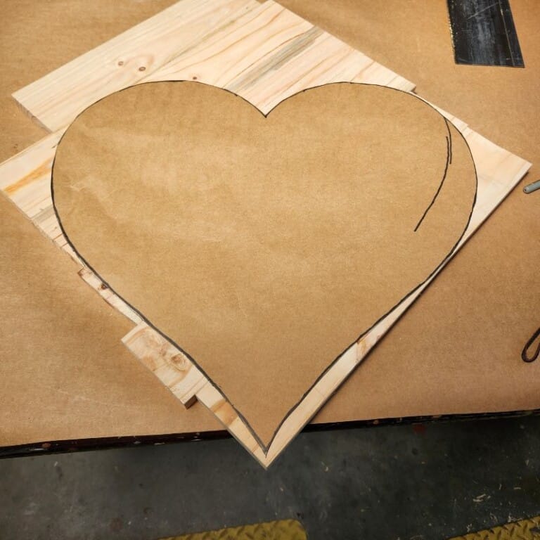 Pallet Wood Heart - Unique Creations By Anita