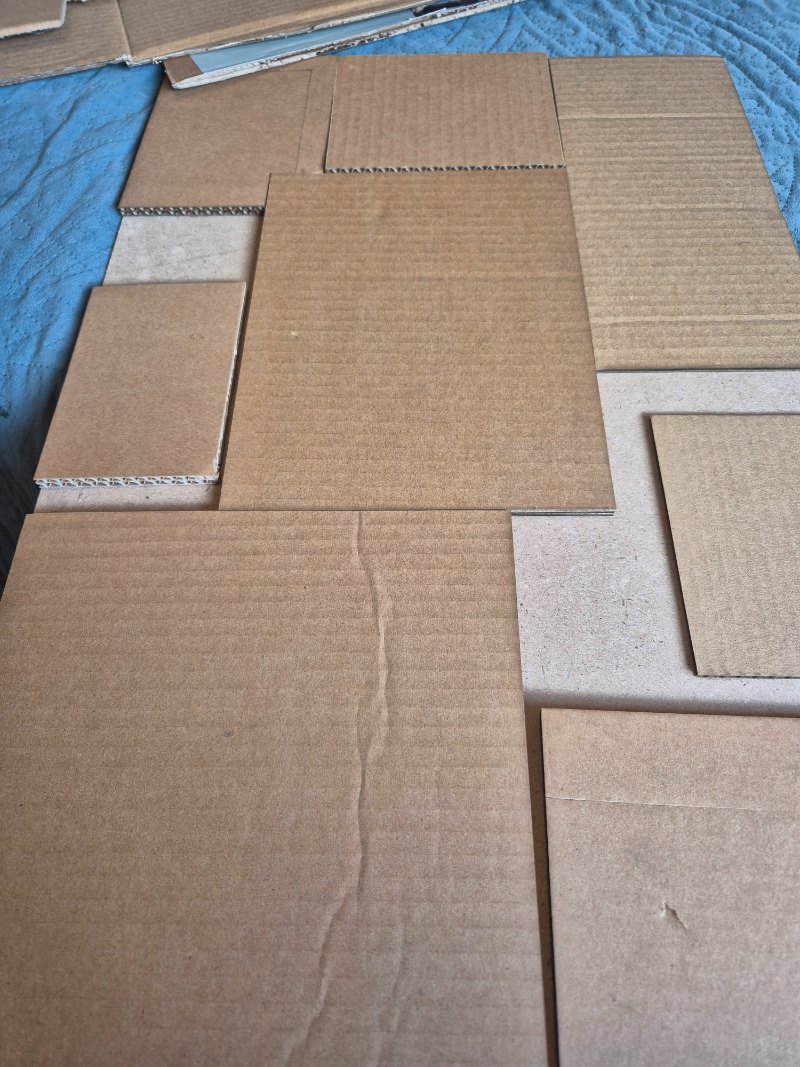 Textured Cardboard Wall Hanging - Unique Creations By Anita